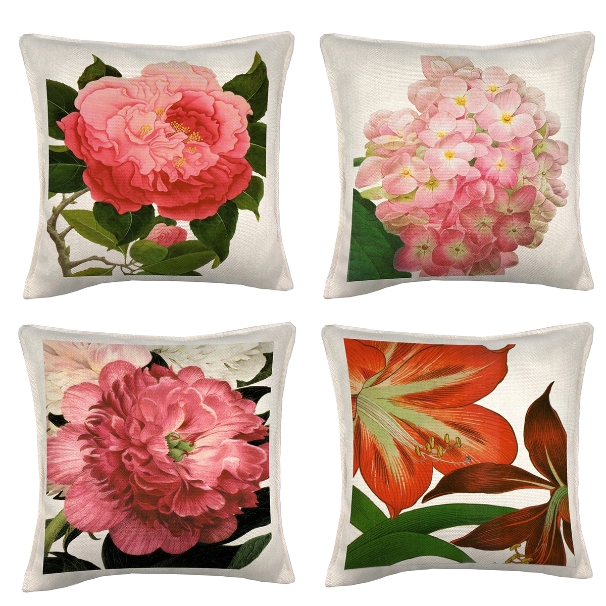 Set 4 Cojines Lourdes - Tuyo Print